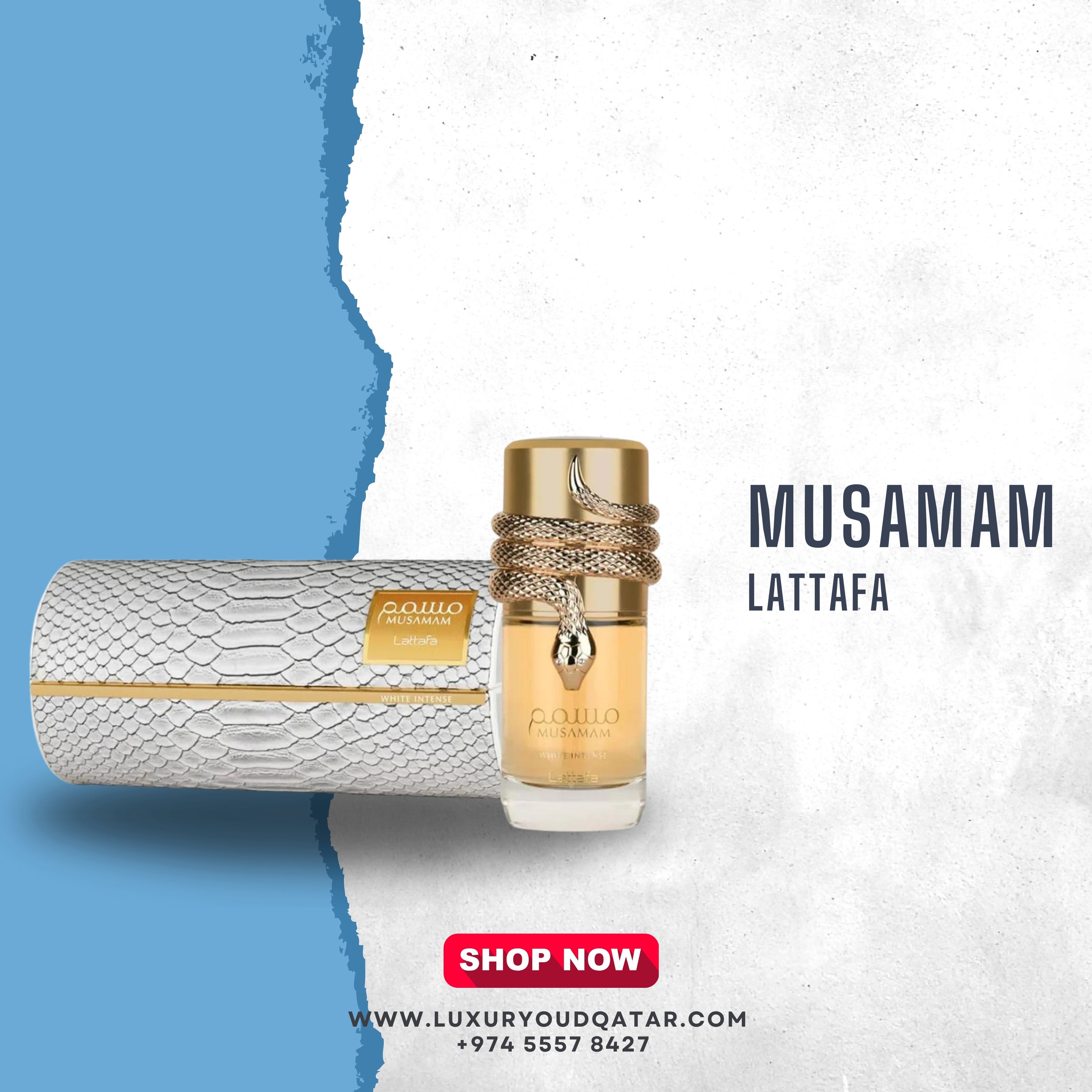 Musamam White Intense by Lattafa – Luxury Oud Qatar
